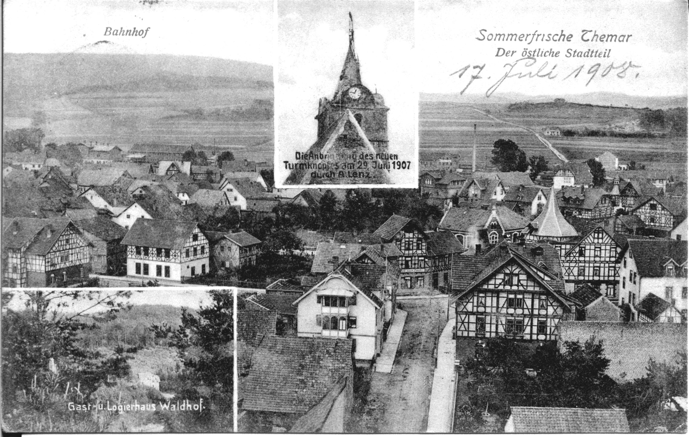 Bahnhof - Historisches Themar