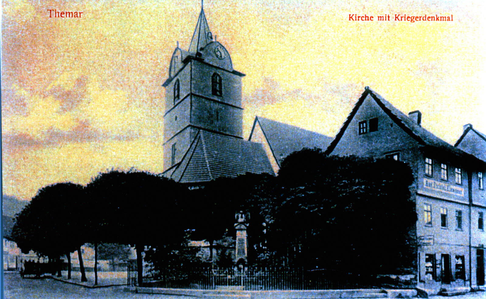 Kirchplatz - Historisches Themar